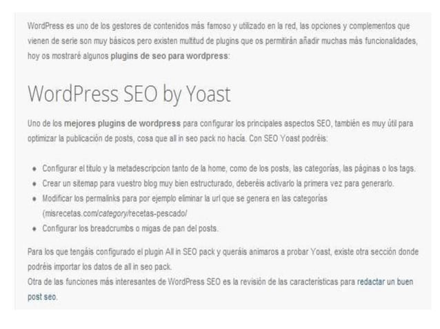 Wordpress seo slide | PPT