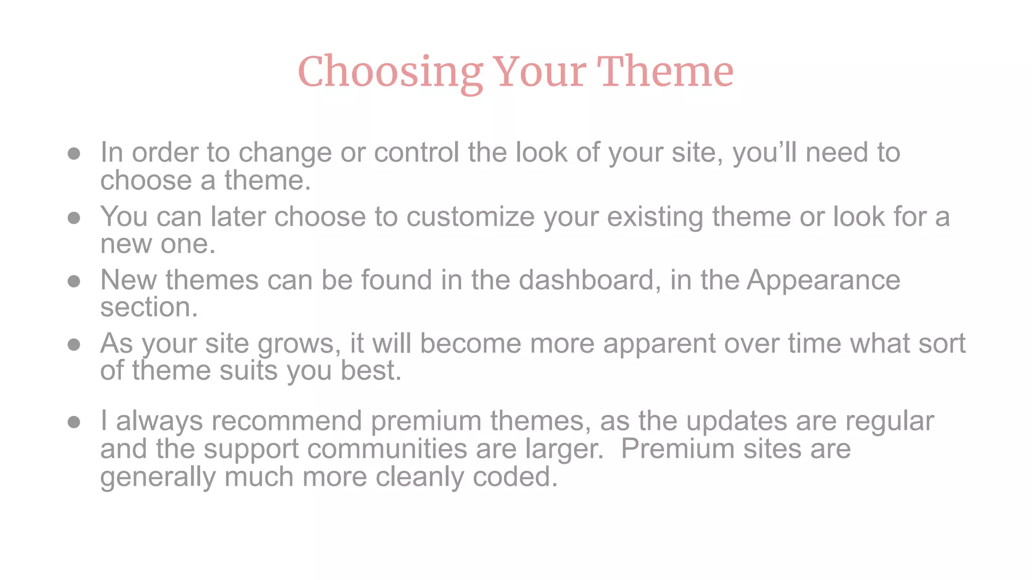 Wordpress Setup Guide | PPT