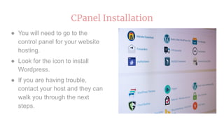Wordpress Setup Guide | PPT