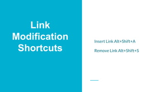 WordPress Shortcuts -The Ultimate Tutorial | PPT