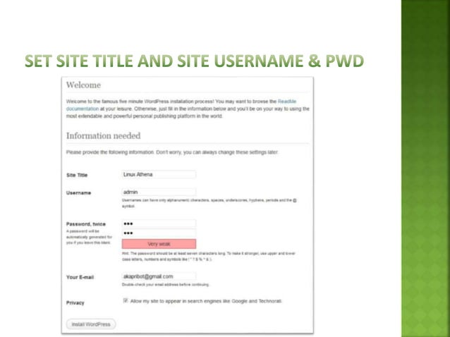 Basic WordPress for Beginner ppt | PPTX