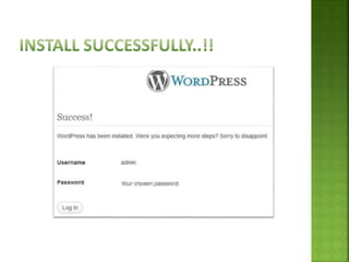 Basic WordPress for Beginner ppt | PPTX