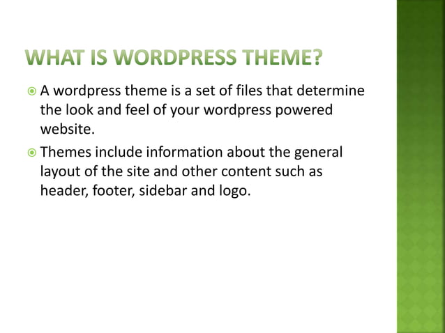 Basic WordPress for Beginner ppt | PPTX