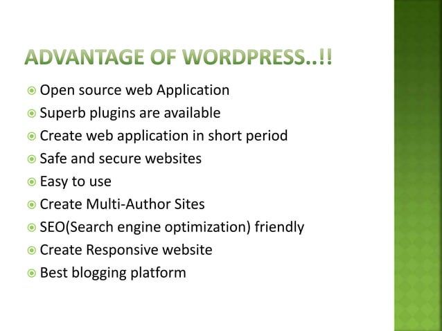 Basic WordPress for Beginner ppt | PPTX