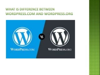 Basic WordPress for Beginner ppt | PPTX