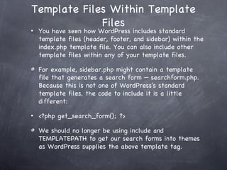 Wordpress template hierarchy | PPT