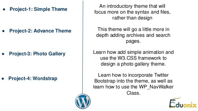 Learn To Create Wordpress Themes By Building 10 Projects