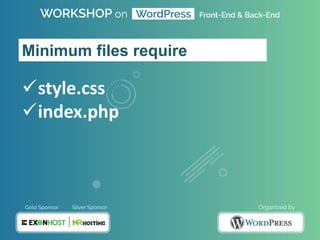 WordPress Theme Development by Sharif Mohammad Eunus | PPT
