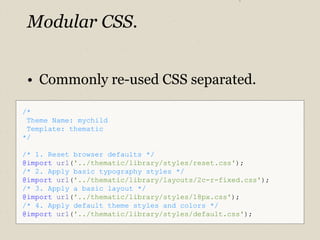 WordPress theme frameworks | PPT