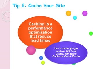 10 WordPress Tips | PPT