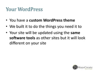 WordPress Webinar Training Presentation | PPT