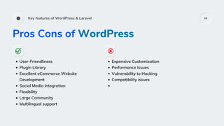 WordPress vs Laravel.pdf | Web Development | Internet