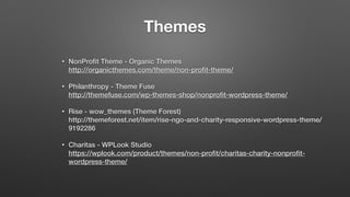 WordPress with Non Profits | PPT