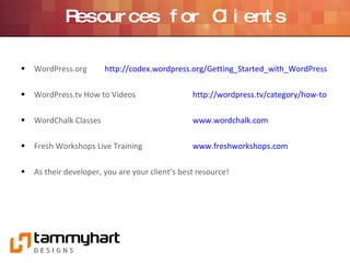 WordPress & Working With Clients | PPS | Web Development | Internet
