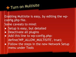 Wordpress Workshop: Session One | PPT