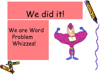 Word problems addition and subtraction | PPT