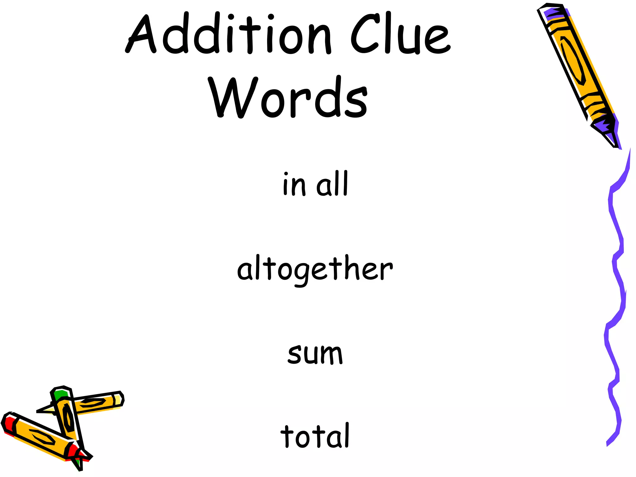 Word problems addition and subtraction.ppt