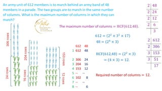 Word Problems on HCF and LCM (Real Numbers) | PDF