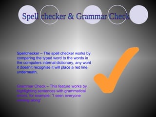 Word Processing | PPT