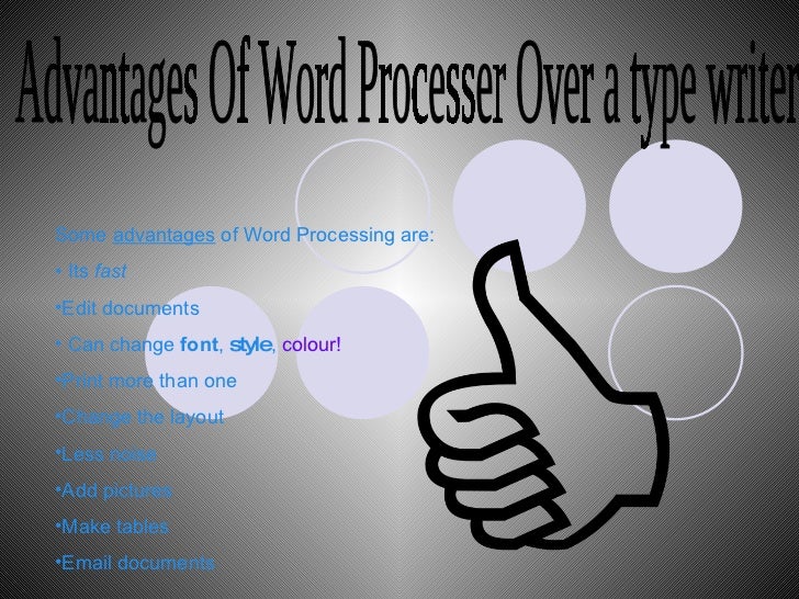 Word Processing