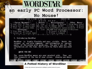 Word processing 2003 | PPT