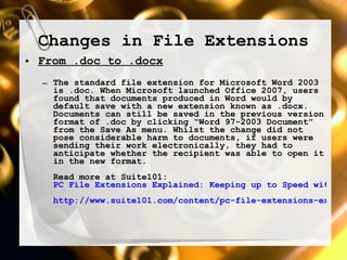 Word processing 2003 | PPT