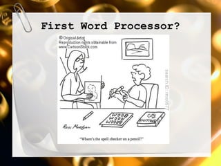 Word processing 2003 | PPT