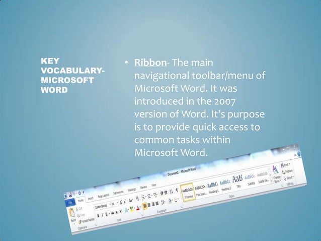 Word processing | PPTX