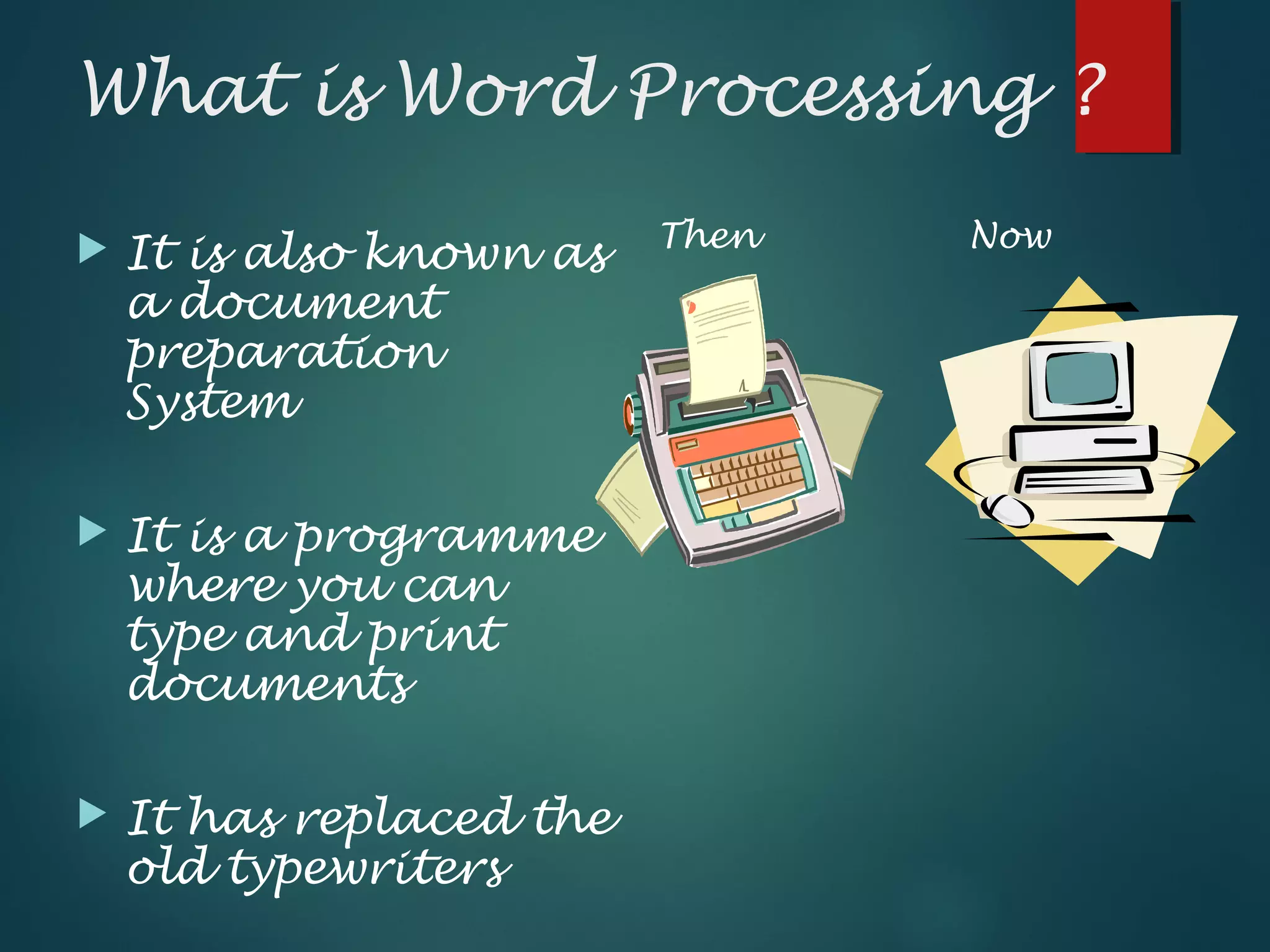 Word processing | PPT