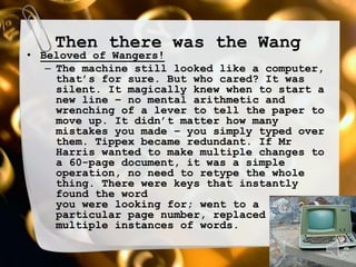 Word processing | PPT