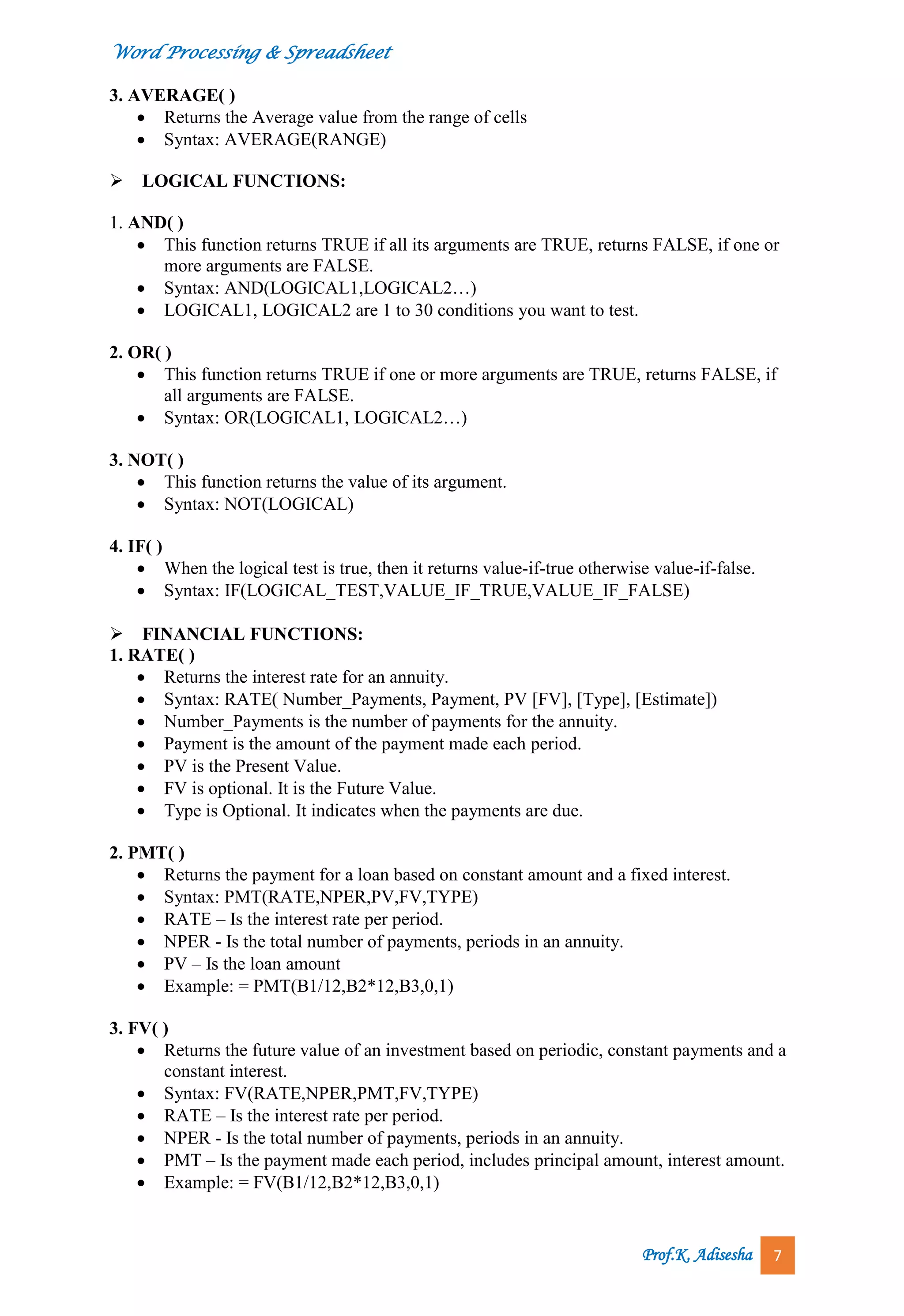 Word processing | PDF