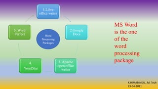 Word processing | PPTX