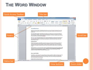 Word Processing windows installation and driver update slides | PPTX