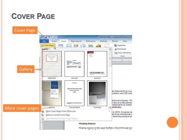 Word Processing windows installation and driver update slides | PPT