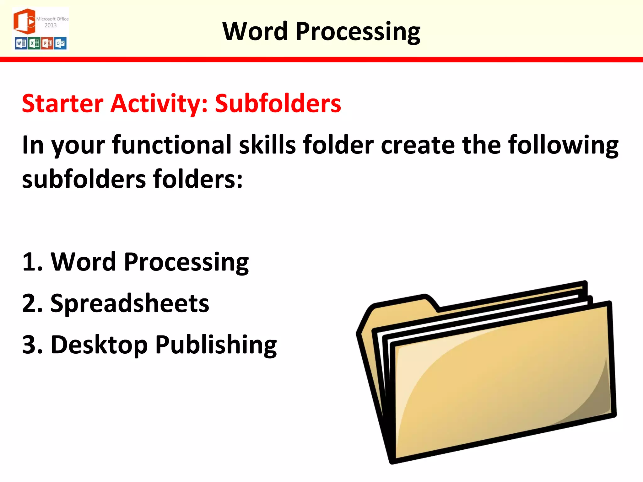 Word processing 1 | PPT