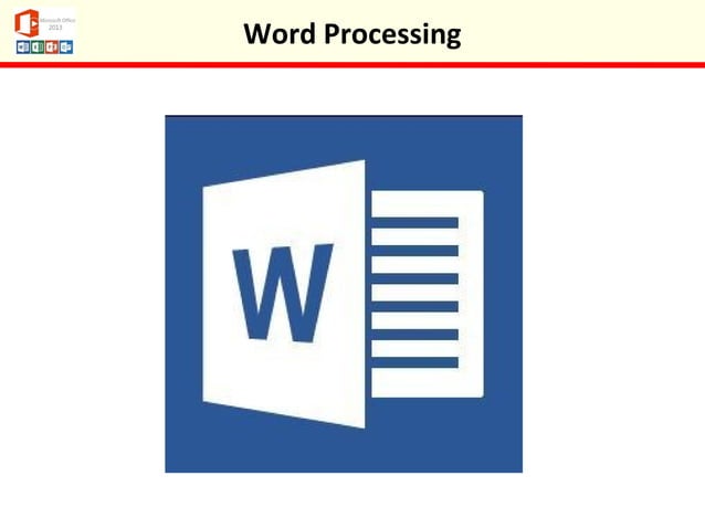 Word processing 1 | PPT