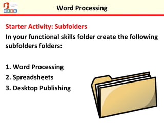 Word processing 1 | PPT