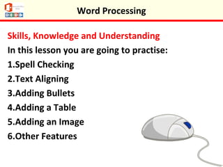 Word processing 2 | PPT