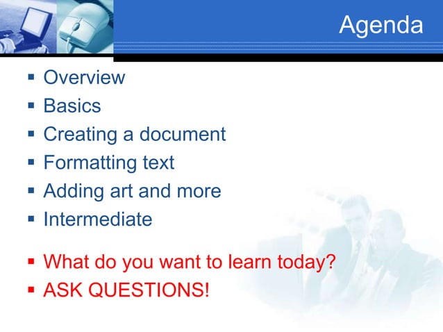Word processing basics | PPTX | Desktop Publishing | Computer Software and Applications
