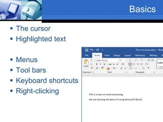 Word processing basics | PPTX