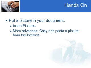 Word processing basics | PPTX