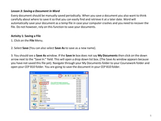 Word processing in english ms word | PPT