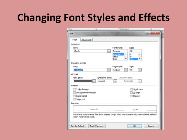 Word Processing Part 2 Lecture And Assignment Updated Pptx Web 3045