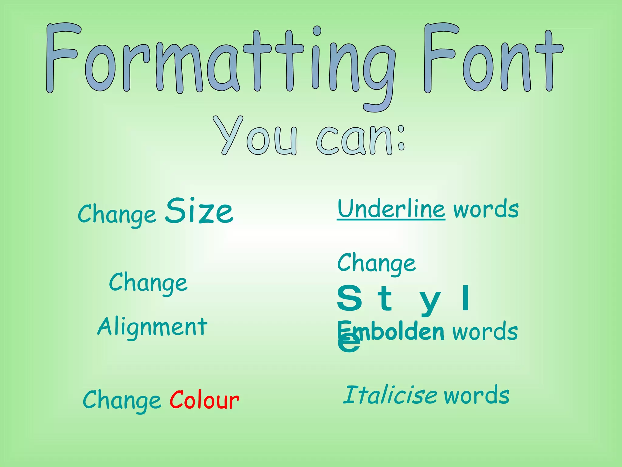 Word Processing Slides | PPT | Computing | Technology & Computing