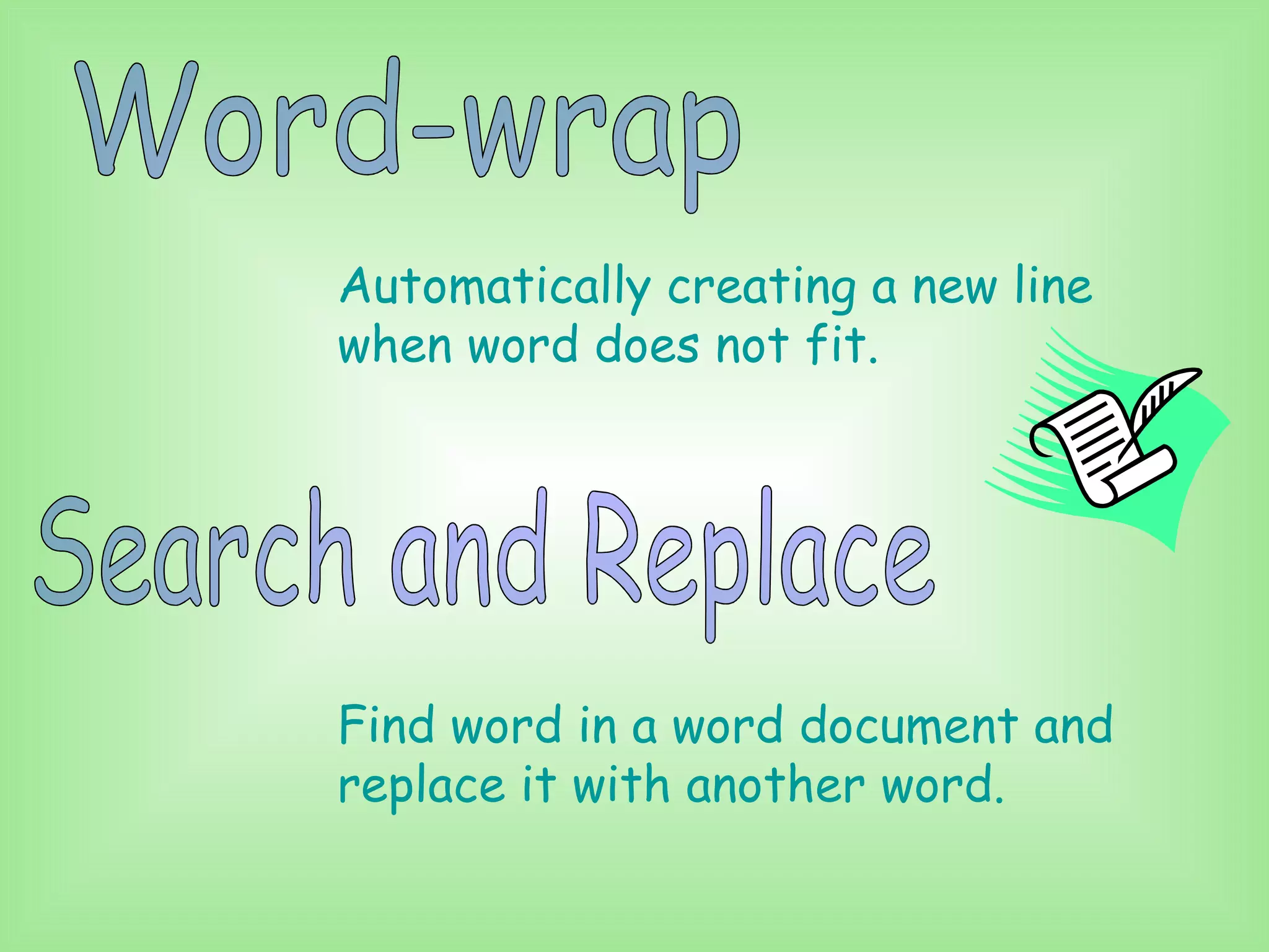 Word Processing Slides | PPT | Computing | Technology & Computing