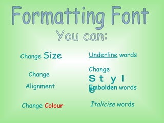 Word Processing Slides | PPT | Computing | Technology & Computing