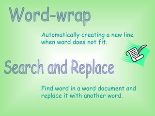 Word Processing Slides | PPT