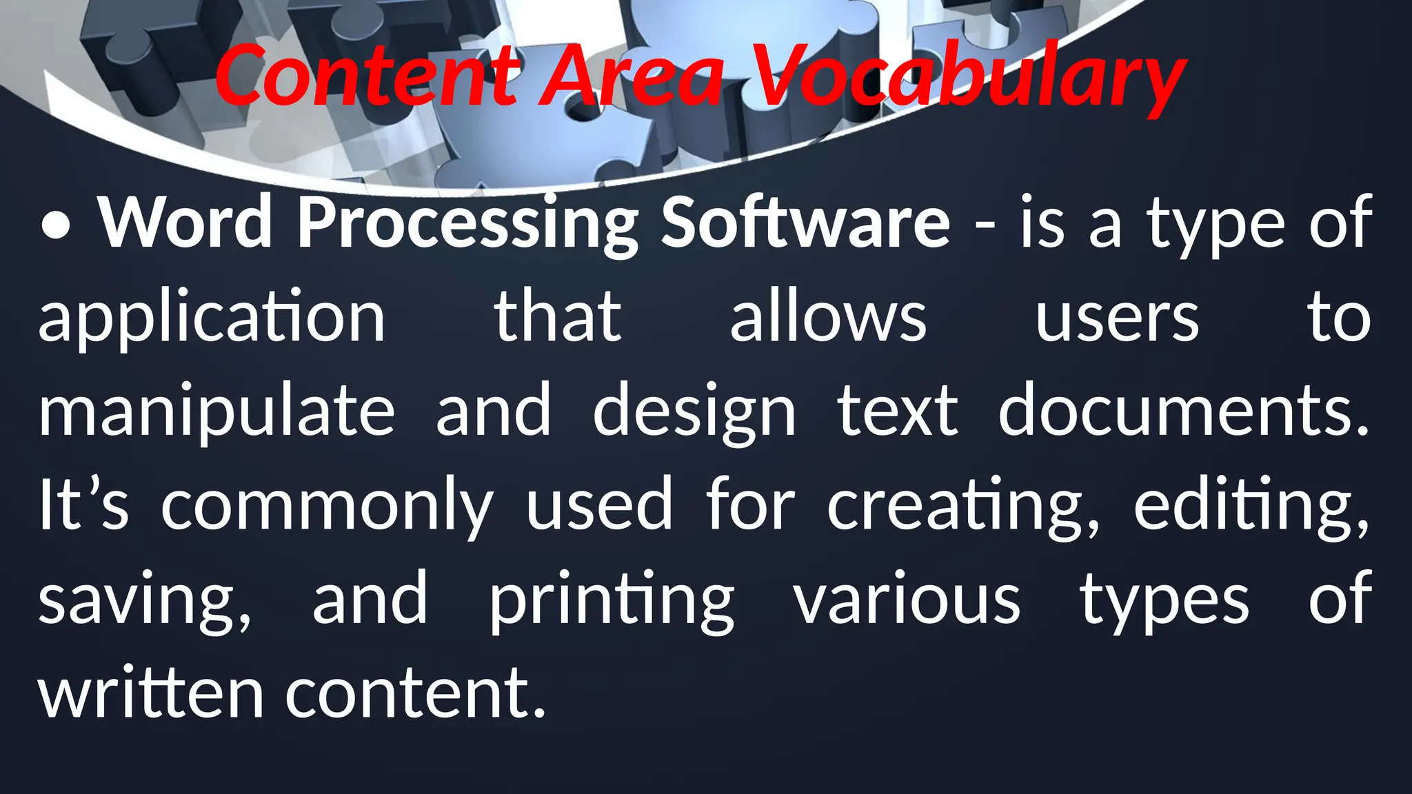 Word Processing Software (page break & auto table of contents).pptx