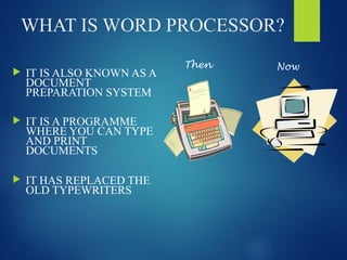 Word Processor.ppt_PowerPoint Presentation | PPT