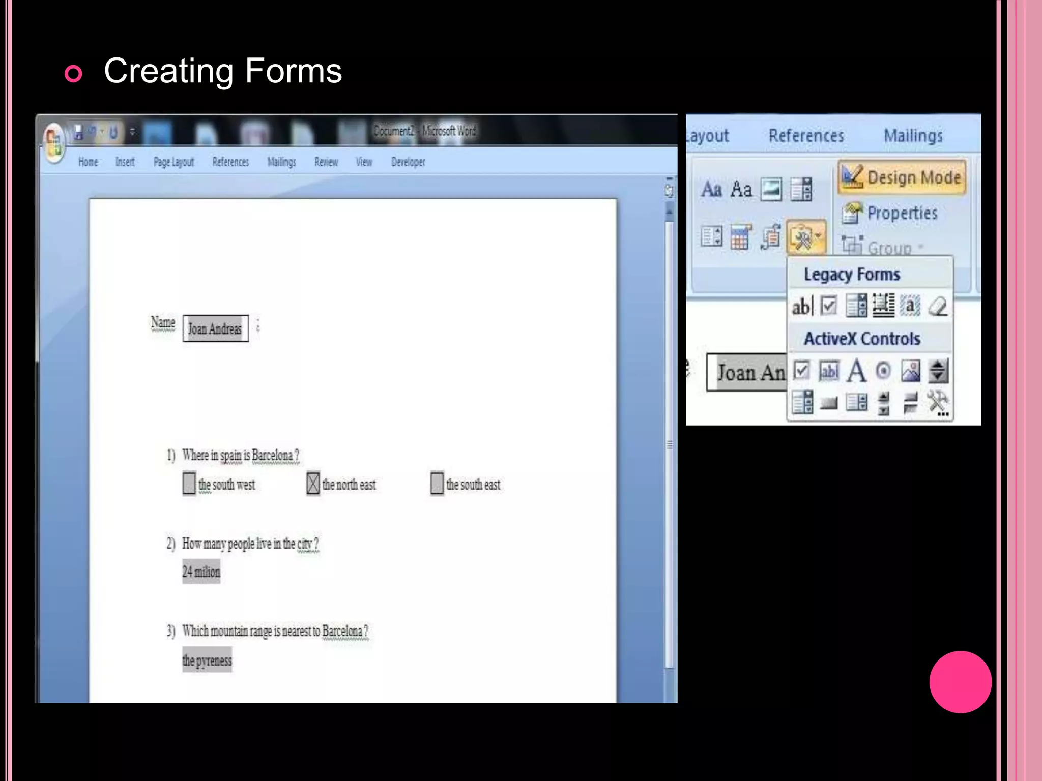Word processor in the classroom | PPTX